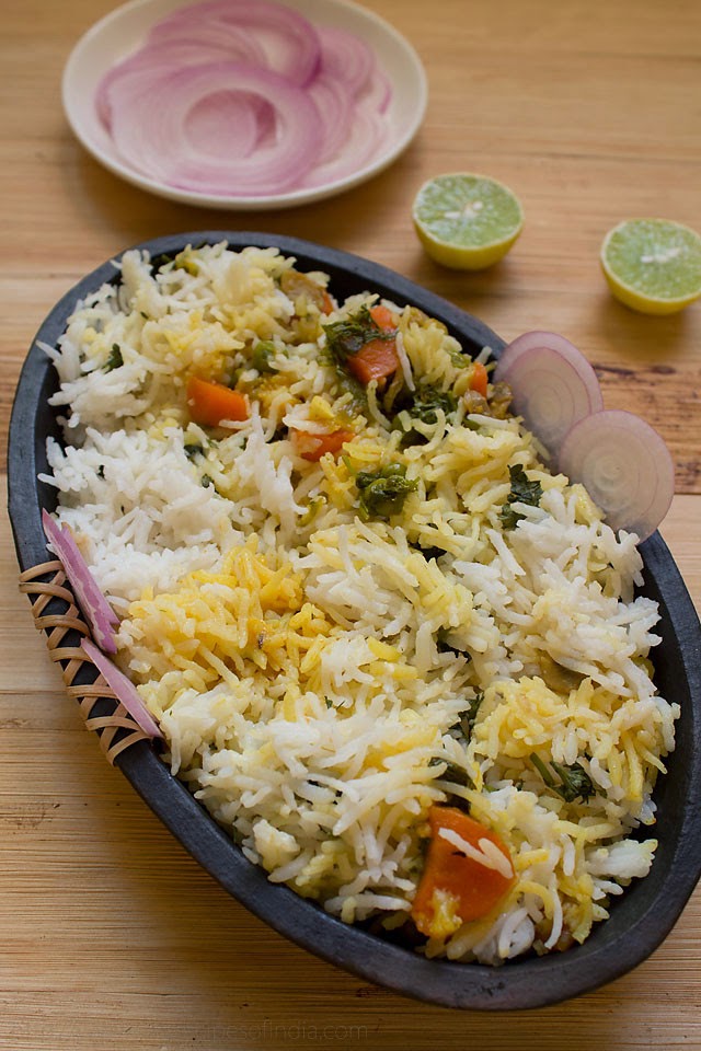 Vegetable Dum Biryani | North indian recipes South indian recipes East ...