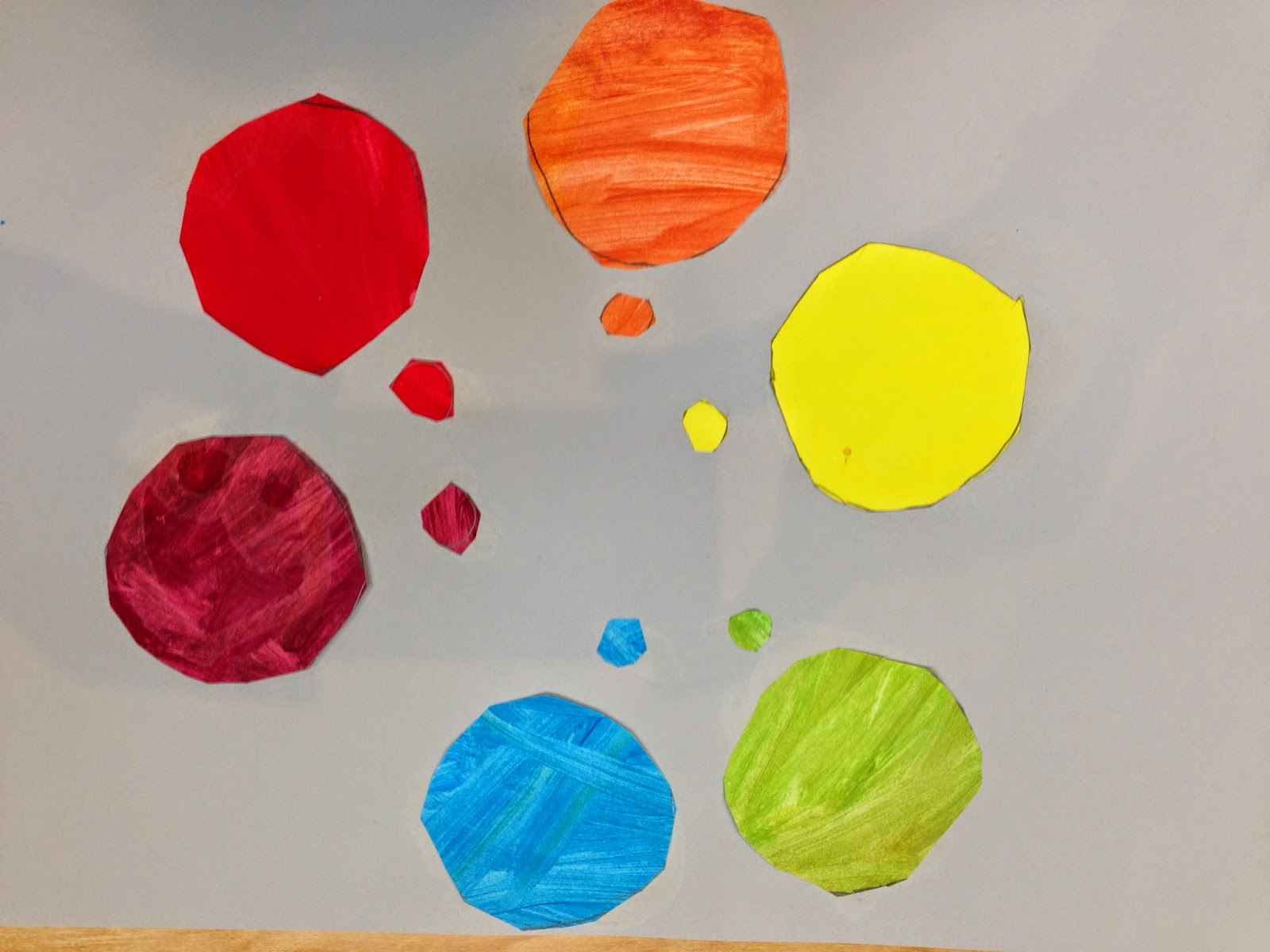 Anna's Art Room: 1st grade color wheel