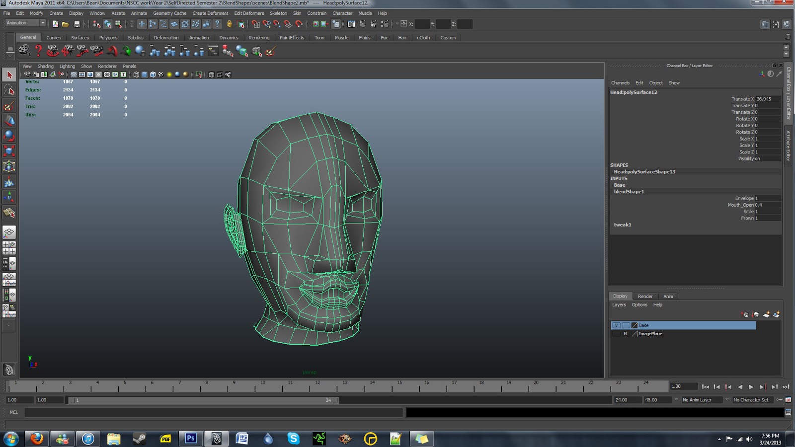 Tyler Poirier Maya Animation