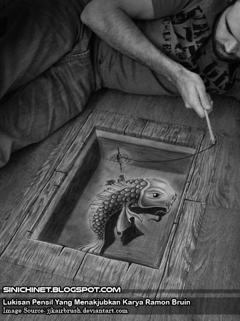 Lukisan Pensil Yang Menakjubkan Oleh Ramon Bruin | SINICHINET