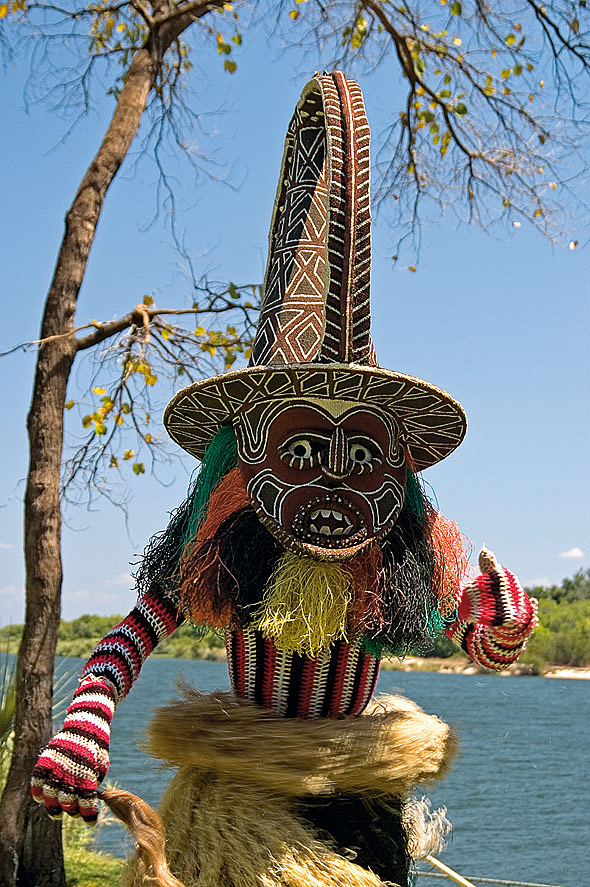 Patrimonio de la Humanidad: La mascarada Makishi. Zambia