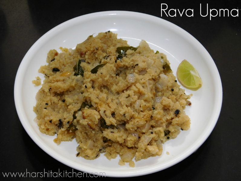 Upma Recipe, How to Make Rava Upma | Rava Upma - Harshita's Kitchen