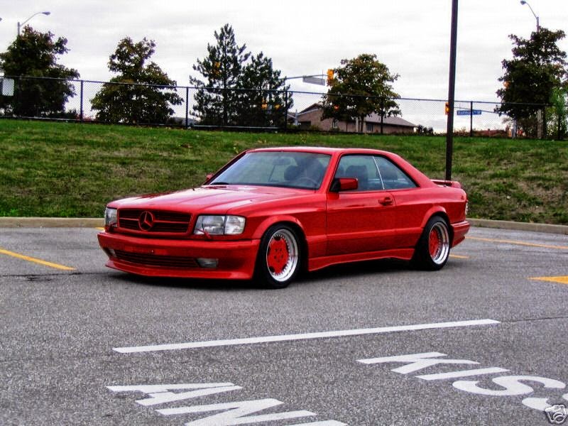 Mercedes-Benz C126 560SEC AMG RED | BENZTUNING