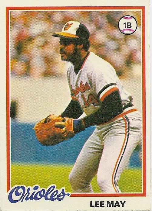 Orioles Card "O" the Day: Vintage Fridays: Lee May, 1978 Topps #640