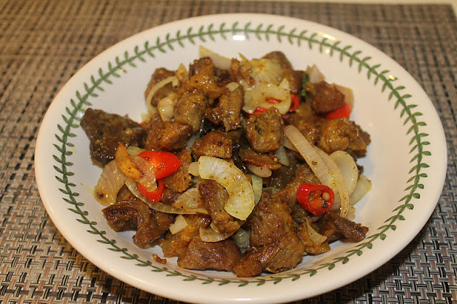 Daging Goreng Garam Kunyit - Azie Kitchen