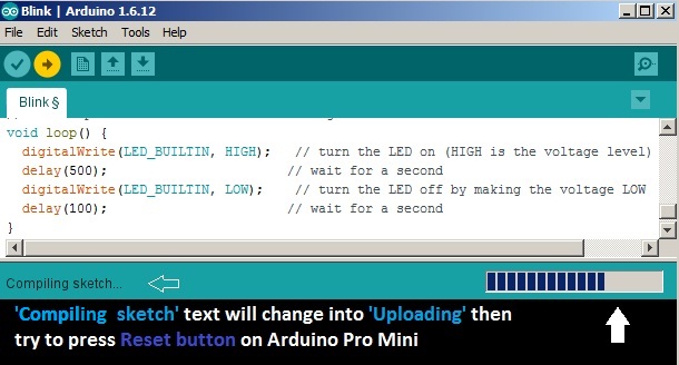 How To Fix Arduino Sketch Upload Issue With Arduino Pro Mini