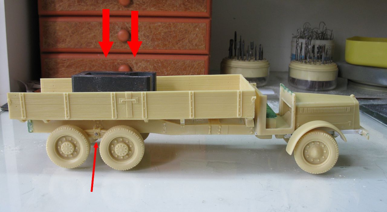 Panzerserra Bunker- Military Scale Models in 1/35 scale: Faun L900 D567 ...