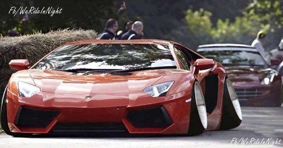 ClixOfTheDay: Slammed Lamborghini