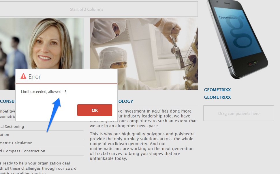 Experiencing Adobe Experience Manager Aem Cq Aem 61 Touch Ui Limit The Number Of
