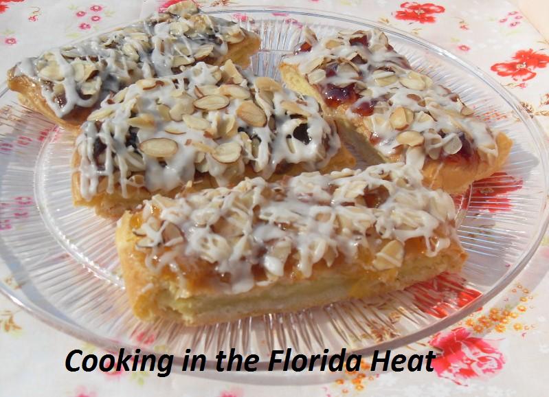 Cooking in the Florida Heat: Almond Puff Pastry Loaf