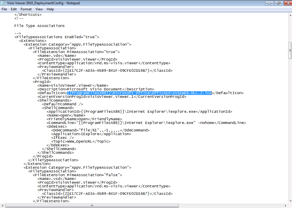Sequence Visio Viewer 2010 - App-V 5.1 | Application Repackaging ...