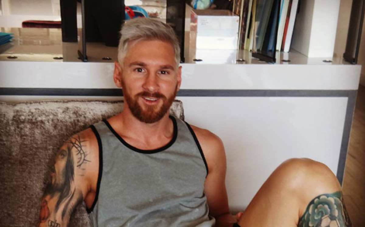 Nuevo look de cabello de Leo Messi, siguendo los pasos de Cristiano ...
