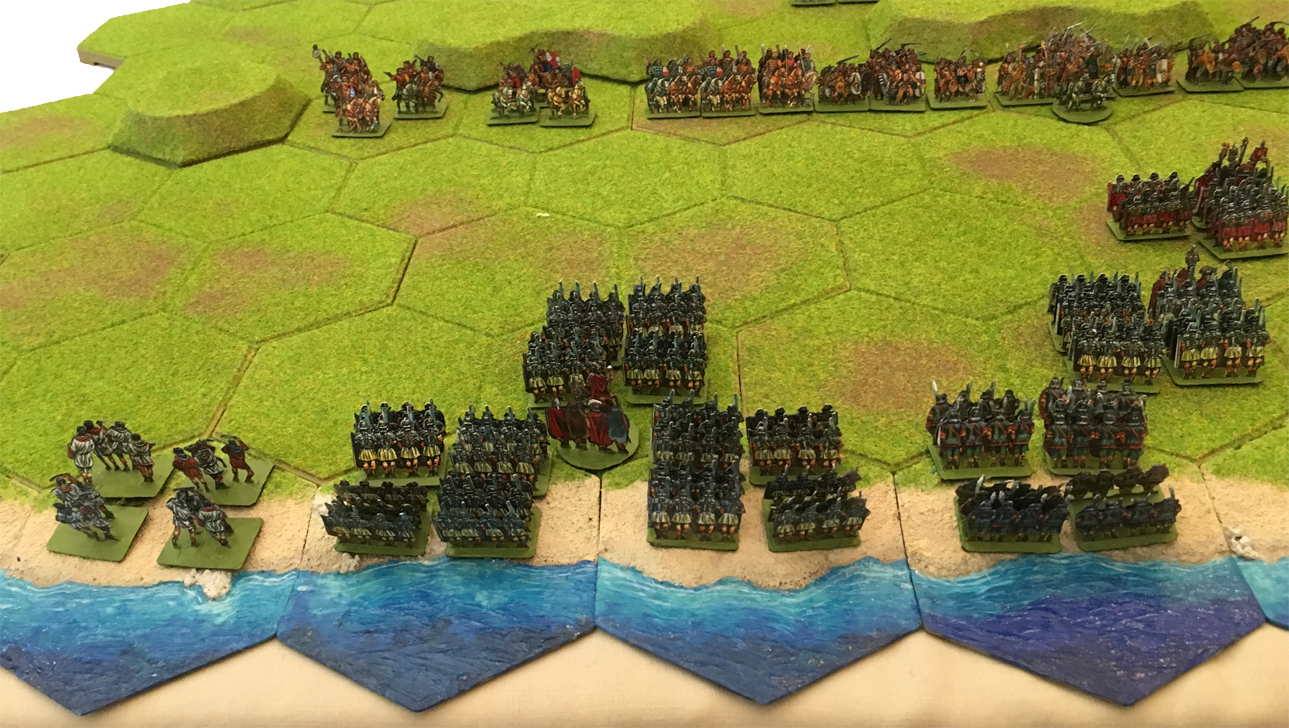 Keith's Wargaming Blog: Making Rivers for Kallistra Hex Terrain