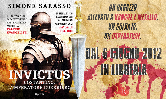 materialismo storico: Esce Invictus, il nuovo romanzo di Simone Sarasso