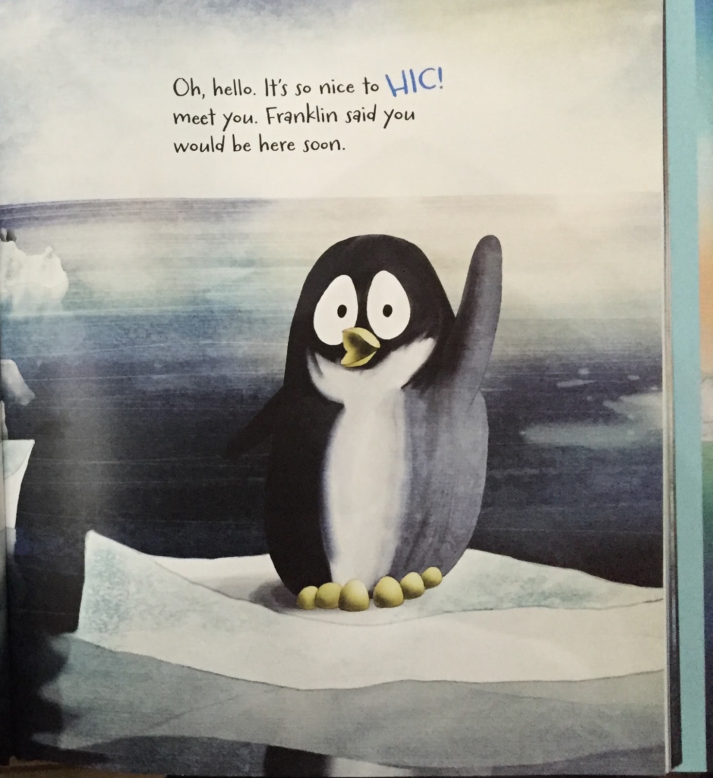 Dew Drops of Ink: Little Penguin Gets the Hiccups, and A School Visit