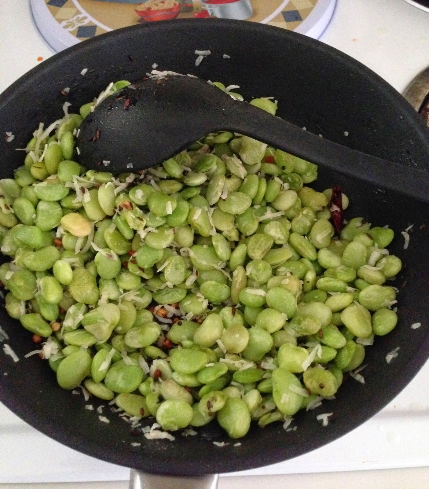 MOCHAI SUNDAL / LIMA BEANS SUNDAL