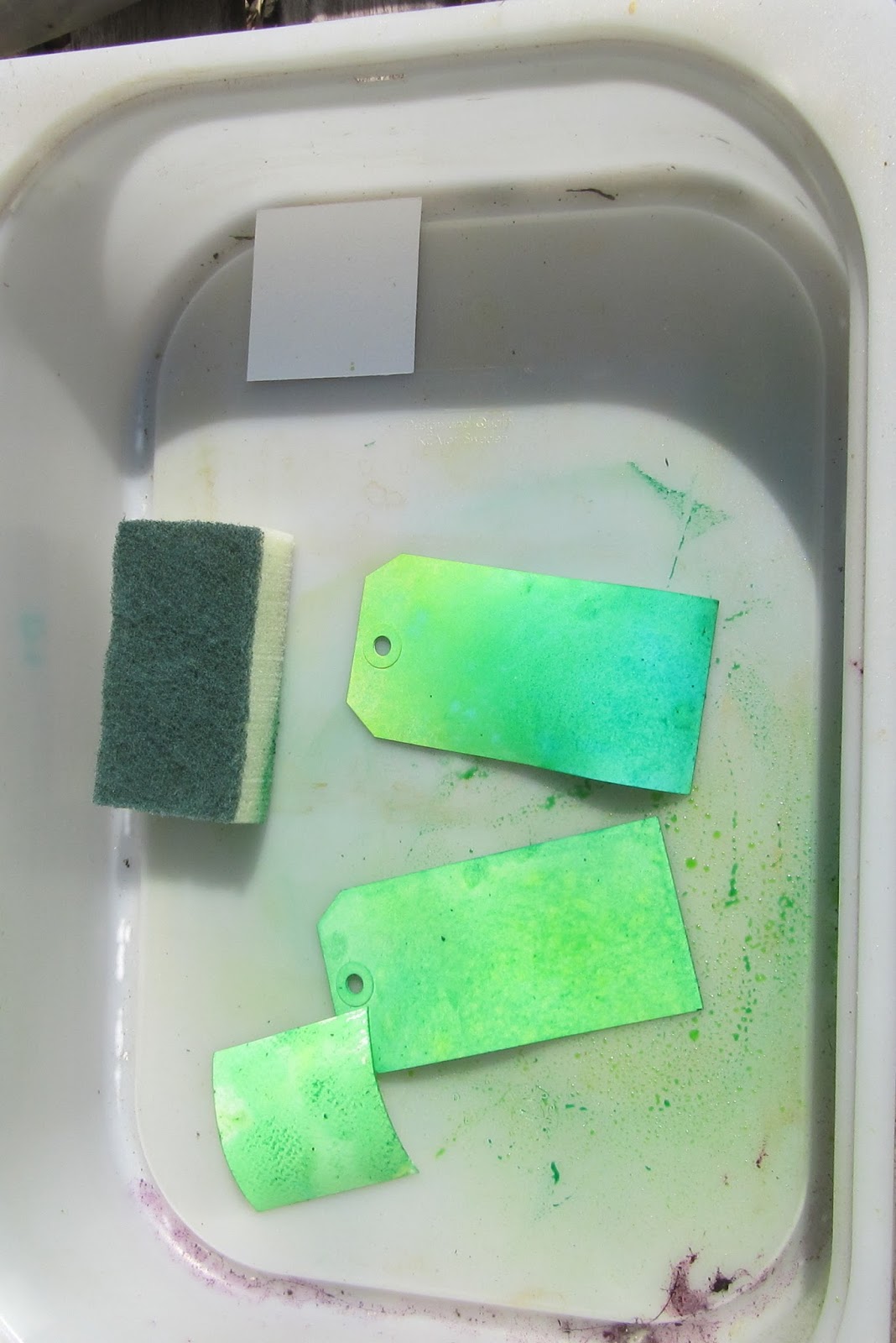 Oak House Studio: How to do my favourite technique with spray inks