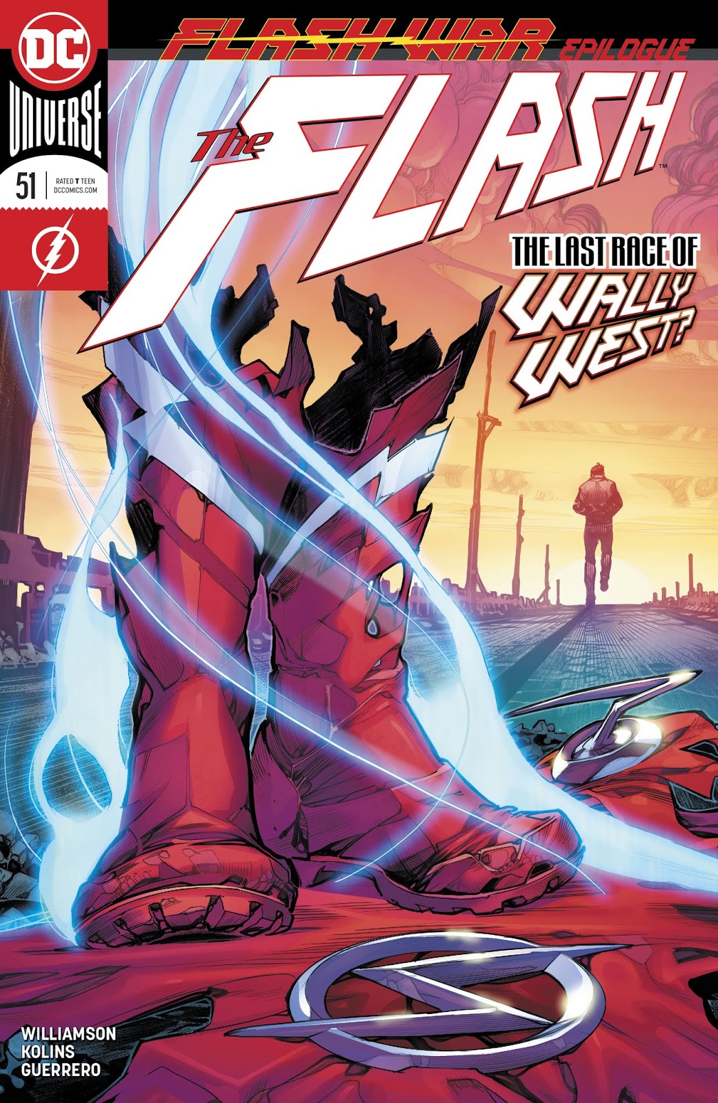 EL COMETA DE KEYSTONE CITY: DC Universe: The Flash #51 "Flash War" Epílogo