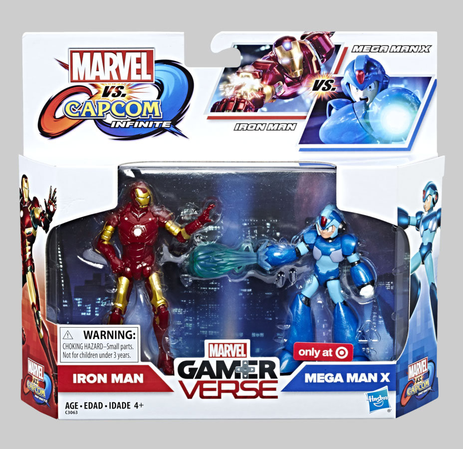 Rockman Corner: Hasbro Iron Man vs Mega Man X Official Images