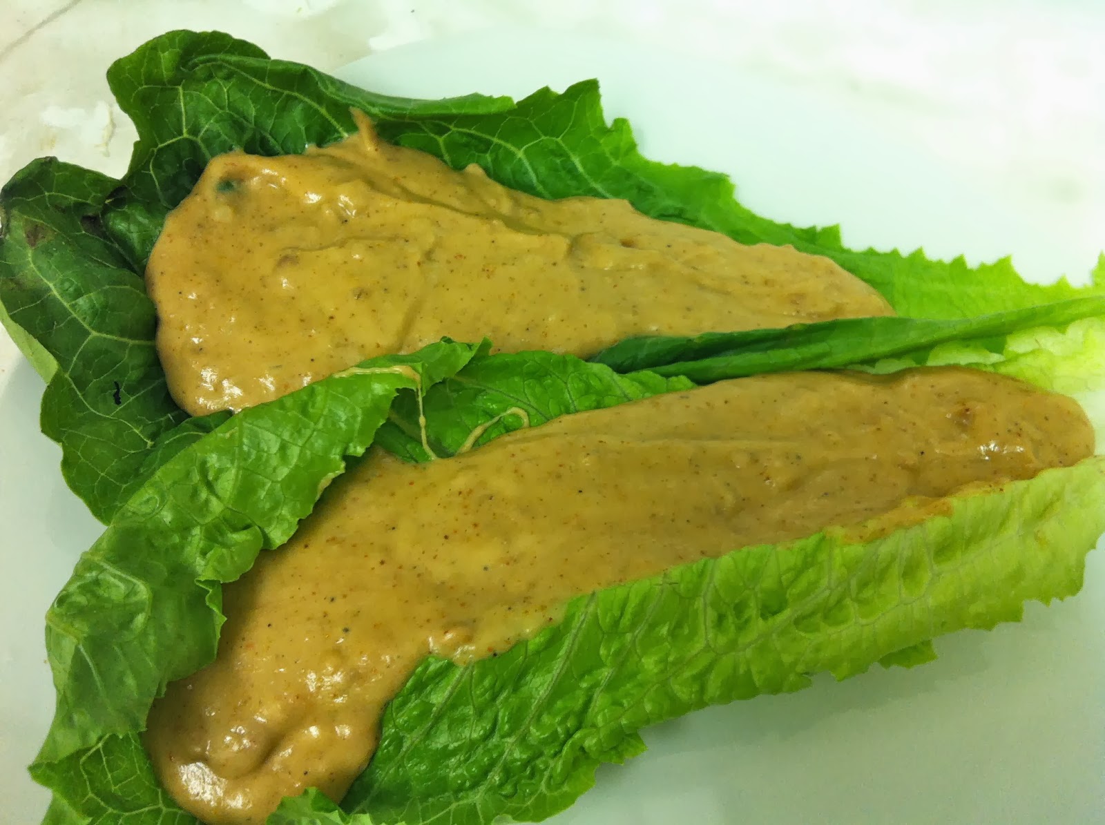 The Lifestyle Notebook : Refried Bean & Veggie Lettuce Wrap