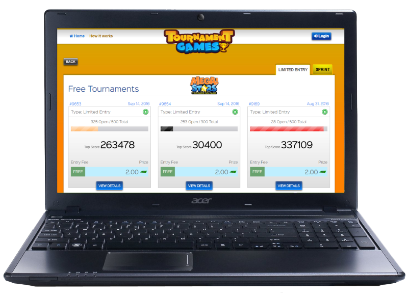 Tournament Games: Tournament Games - FAQs