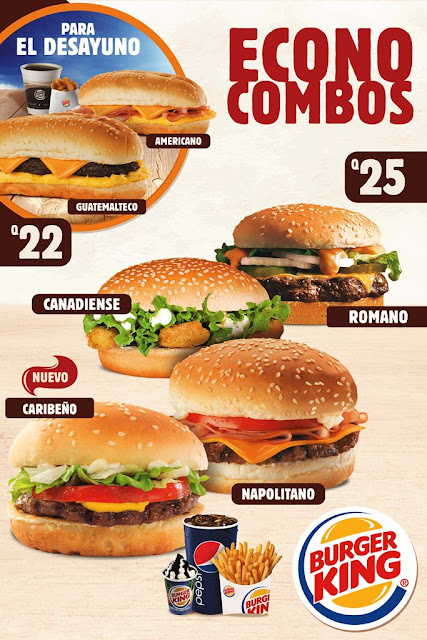Burger King presenta nuevo Econocombo - puntoguate.com
