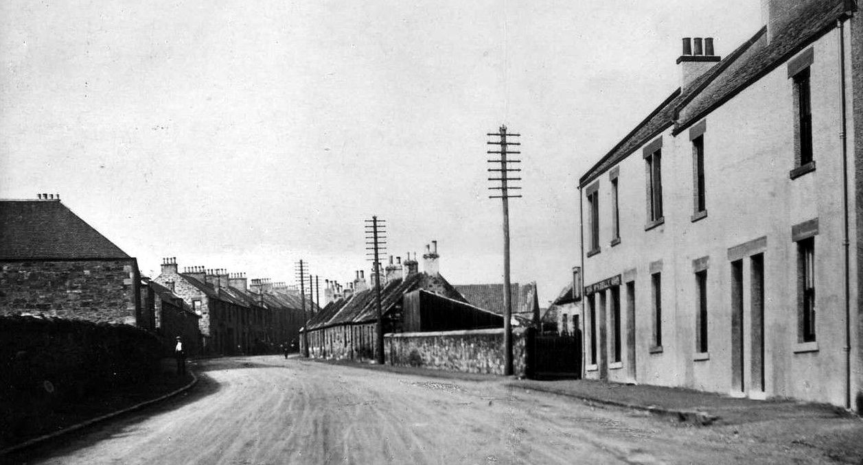 Tour Scotland: Old Photograph Drum Street Gilmerton Edinburgh Scotland
