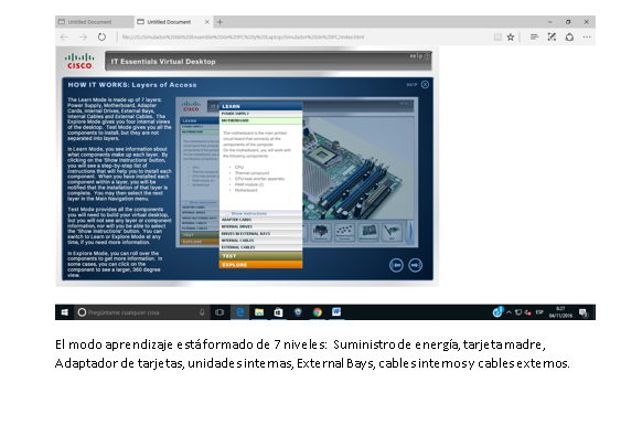 Realiza mantenimiento preventivo 3B E.A.R.S: Simulador en 3a DIM. para ...