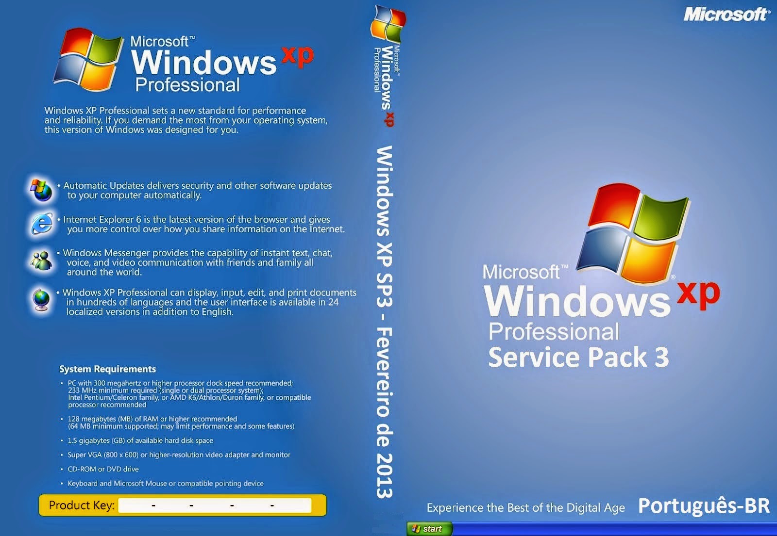 TI Programas: Windows XP Professional SP3 PT-BR Atualizado até ...