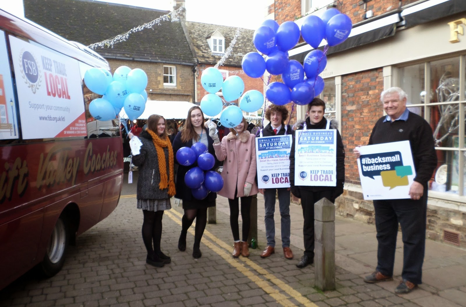 Martin Brookes Oakham Rutland: Helium filled balloons fail to fly away ...