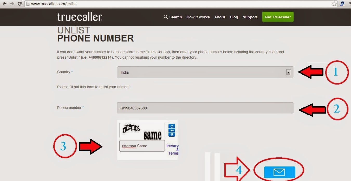 How to Hide your Number In TrueCaller - Information About all the Category