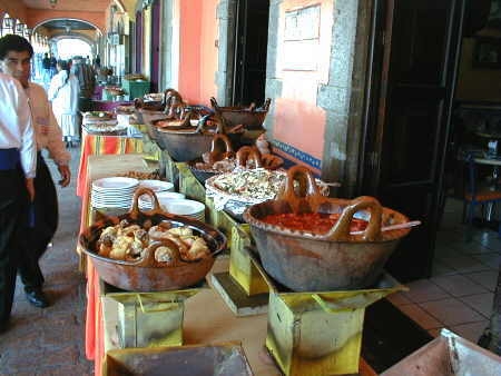 Los Tlaxcaltecas indígenas náhuatl: La cocina de Tlaxcala