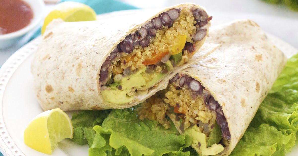 Epicurean Mom: Southwestern Quinoa Wrap {Vegetarian}
