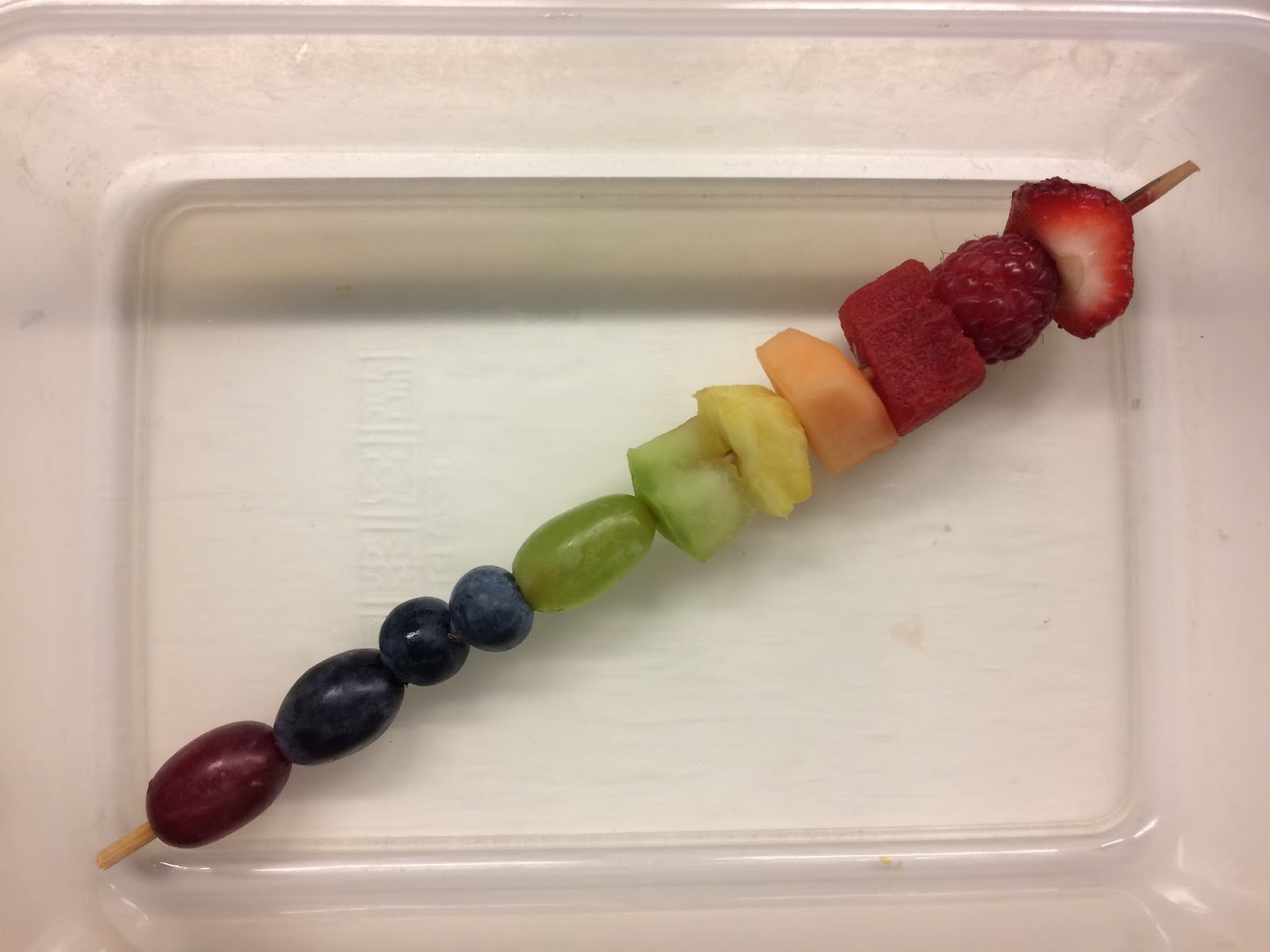 Family FECS: C's Lunchbox - Rainbow Fruit Stick