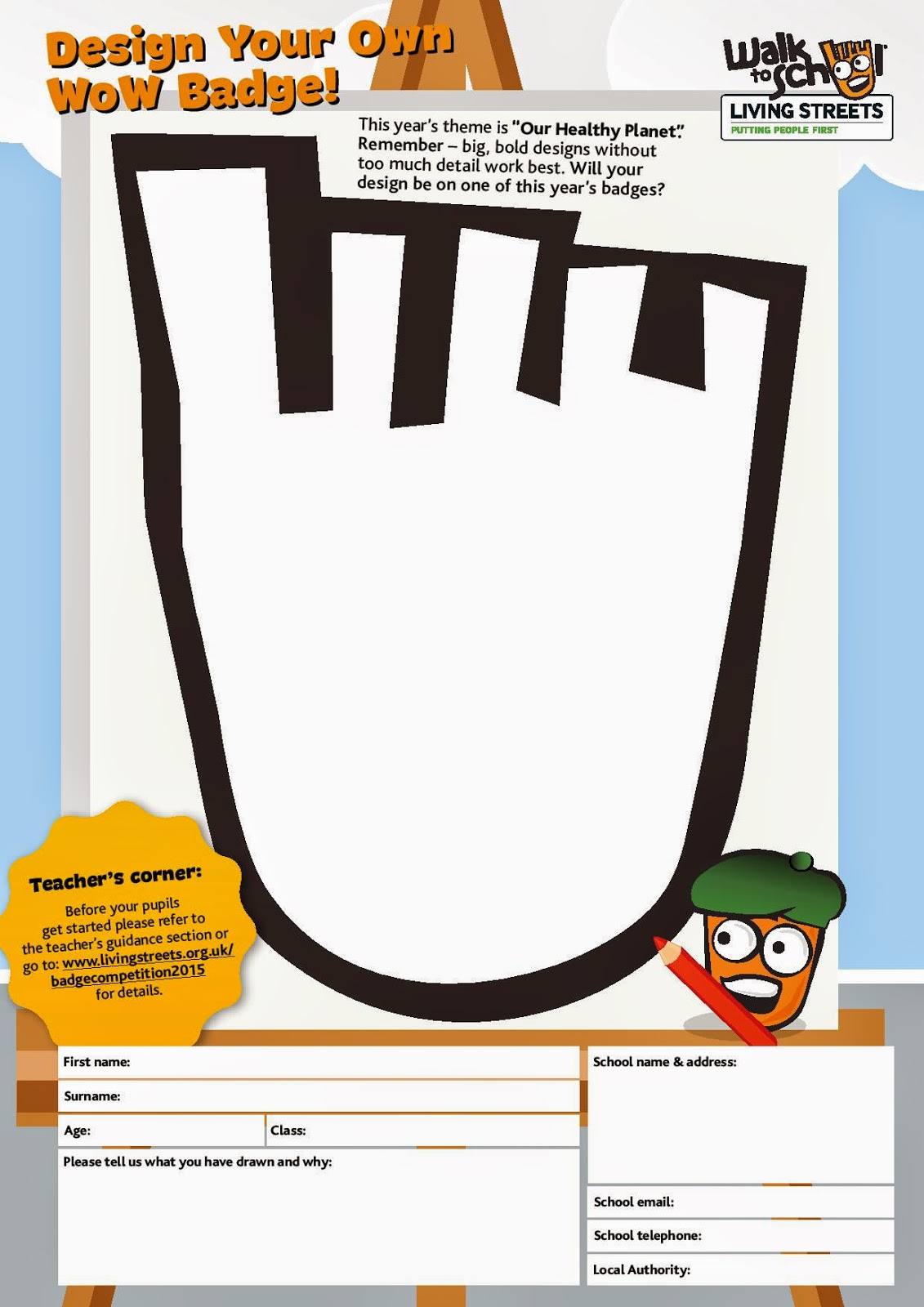 Broadford Primary: WoW Badge Design Competition 2015