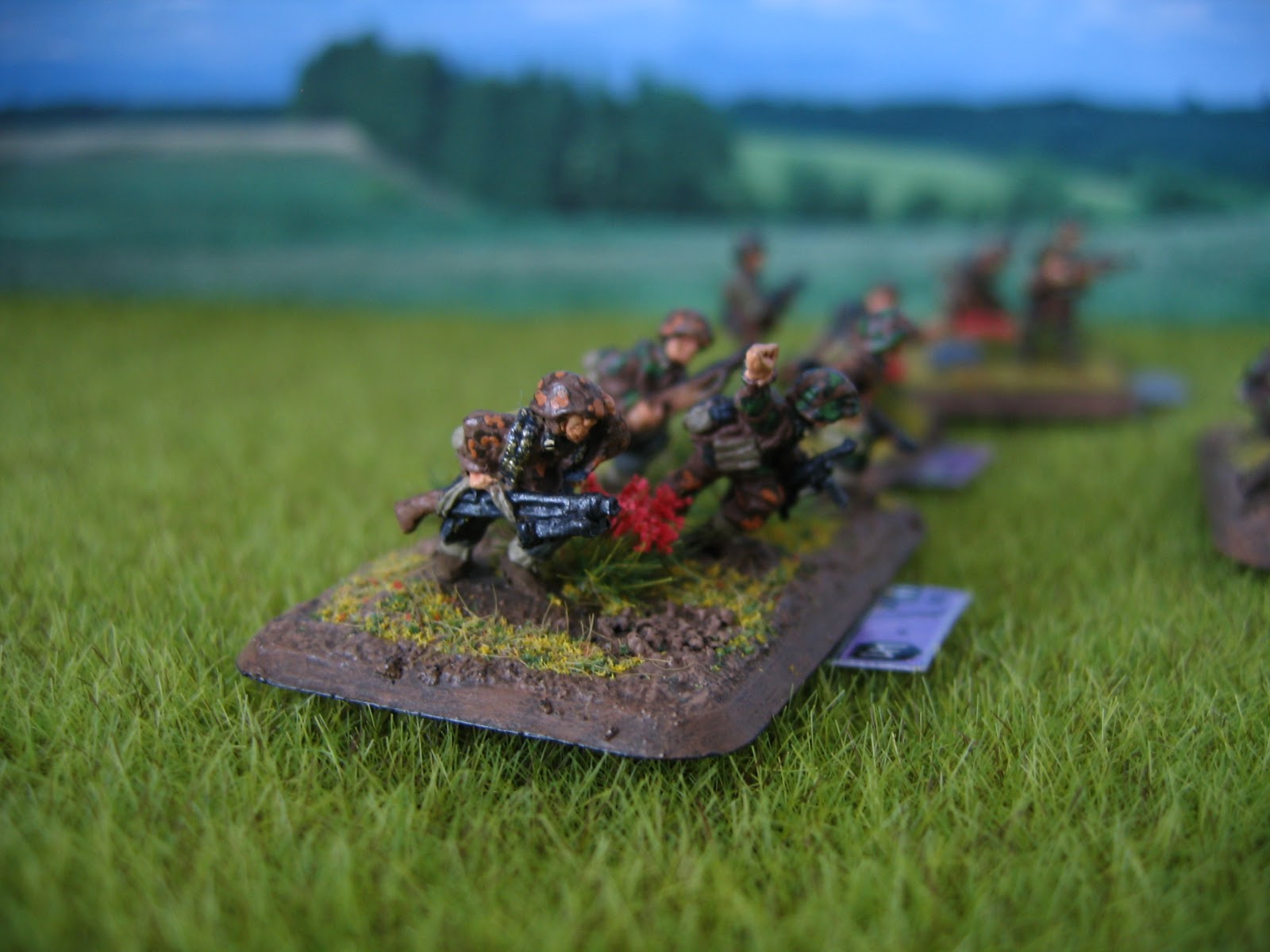 Flames of War Army: Meet my army: Part III - SS-Scout Platoon
