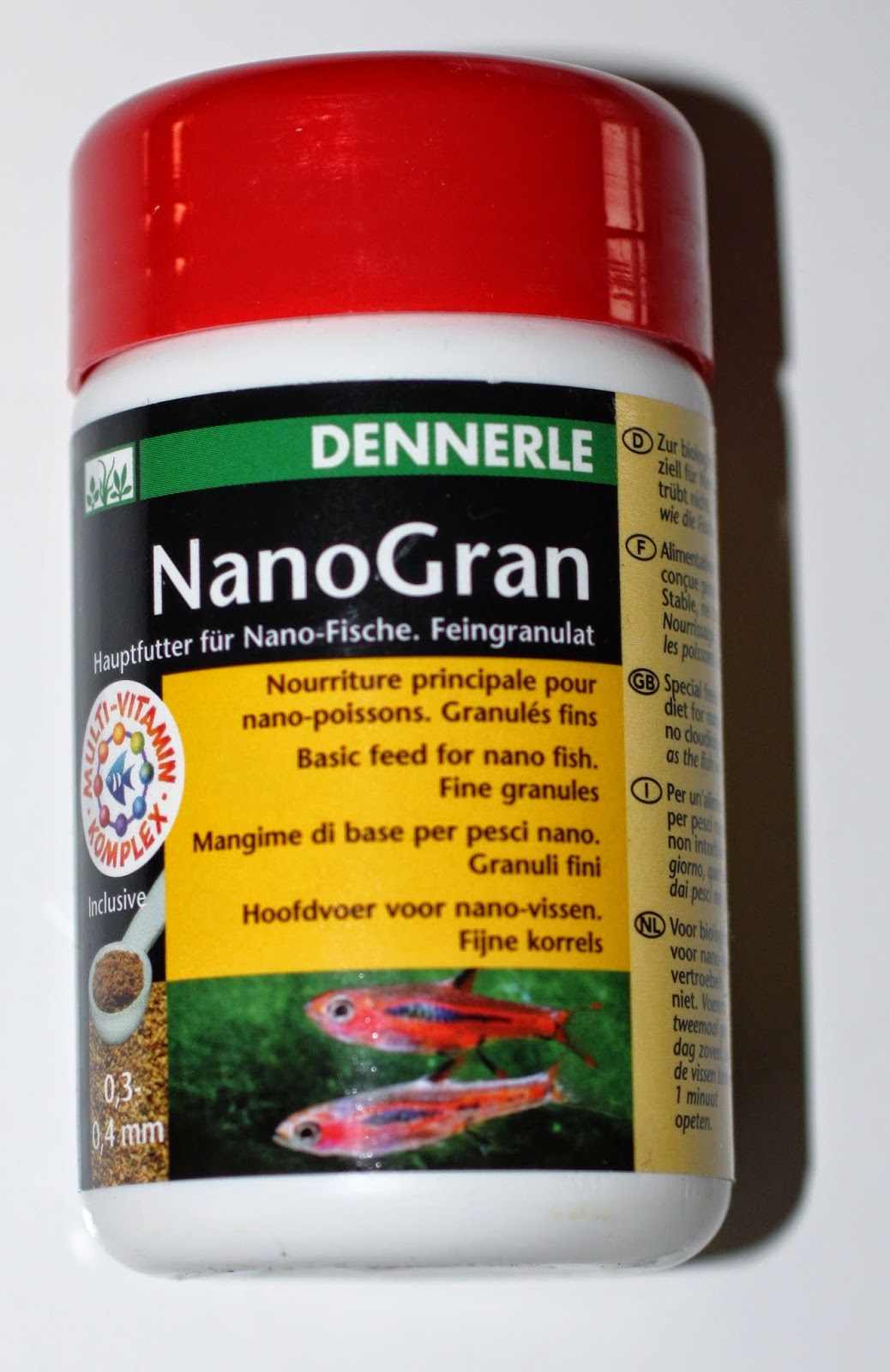 Choose The Right Aquarium Fish Food: Dennerle