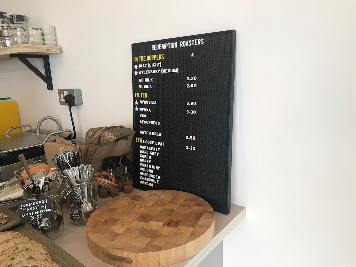 Double Skinny Macchiato: The Caffeine Chronicles: Redemption Roasters