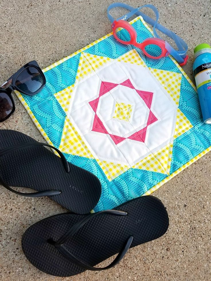 Quilt Inspiration: Free pattern day: Sun and solstice quilts