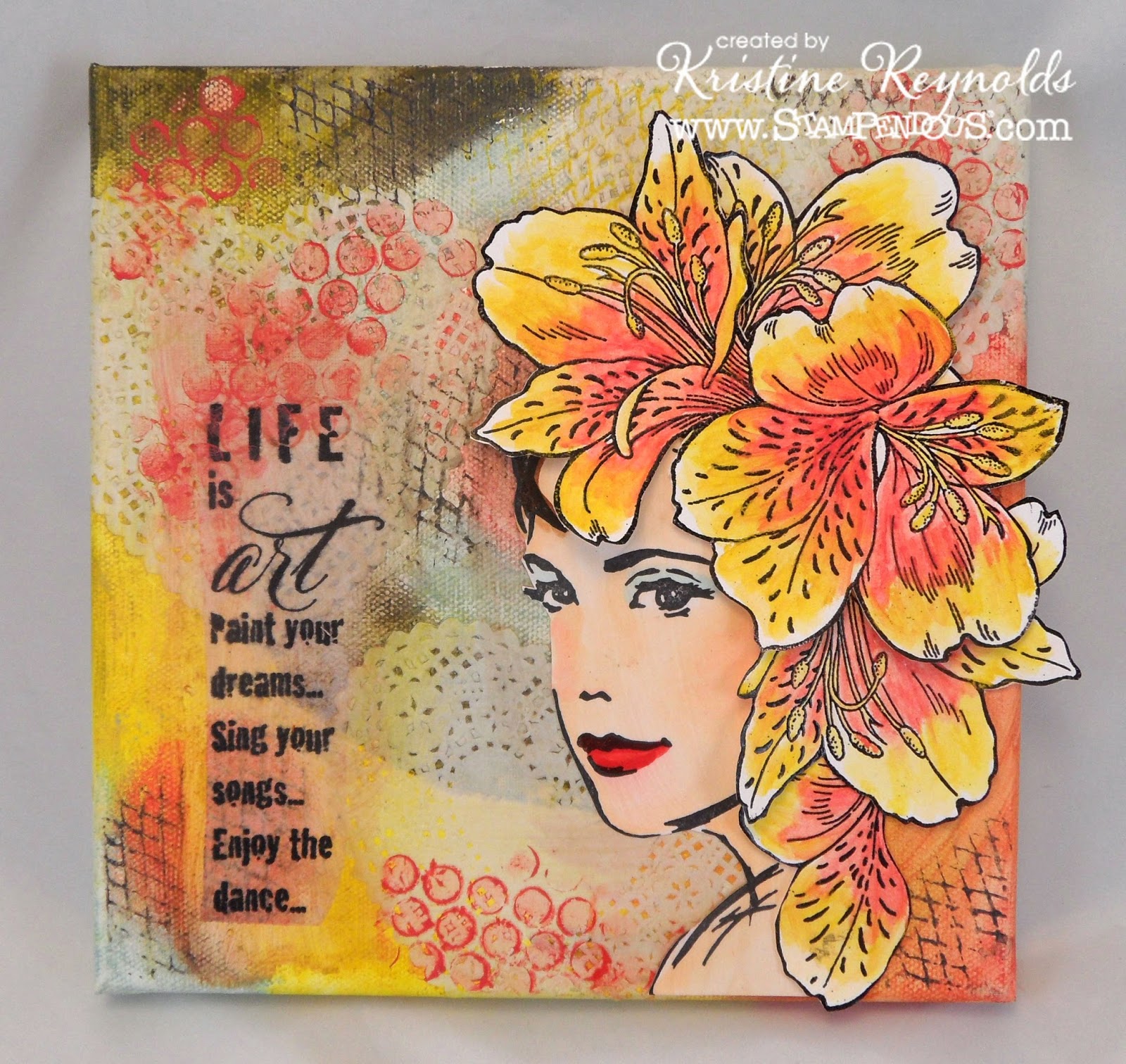 Stamping & Scrapping in California: Gelato Canvas