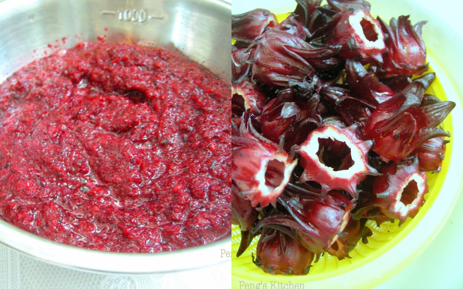 Peng's Kitchen: Pickled Roselle & Roselle Jam