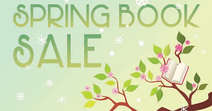 Jeff Davis Design: Spring Book Sale poster