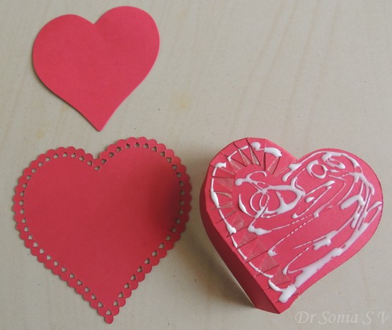 Cards ,Crafts ,Kids Projects: Heart Shaped Box Tutorial