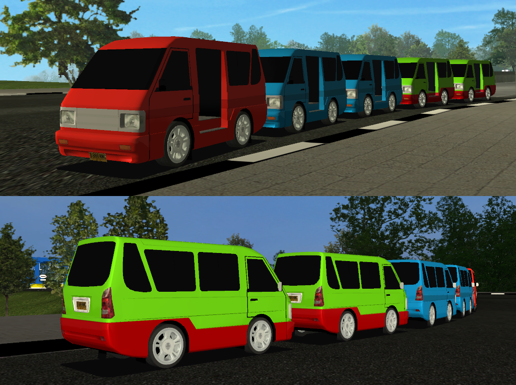 Angkot Model Map ~ Sapin Creation™