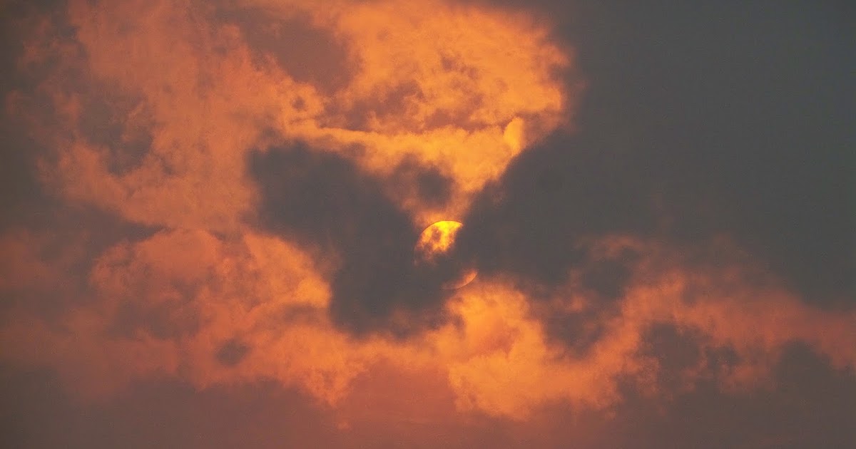 Shoreline Area News: Photos: Smoky sun