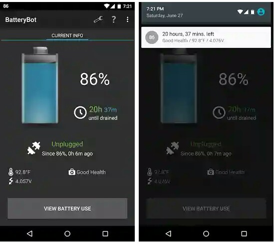 3 Best Battery Indicator Apps for Android - TechViola