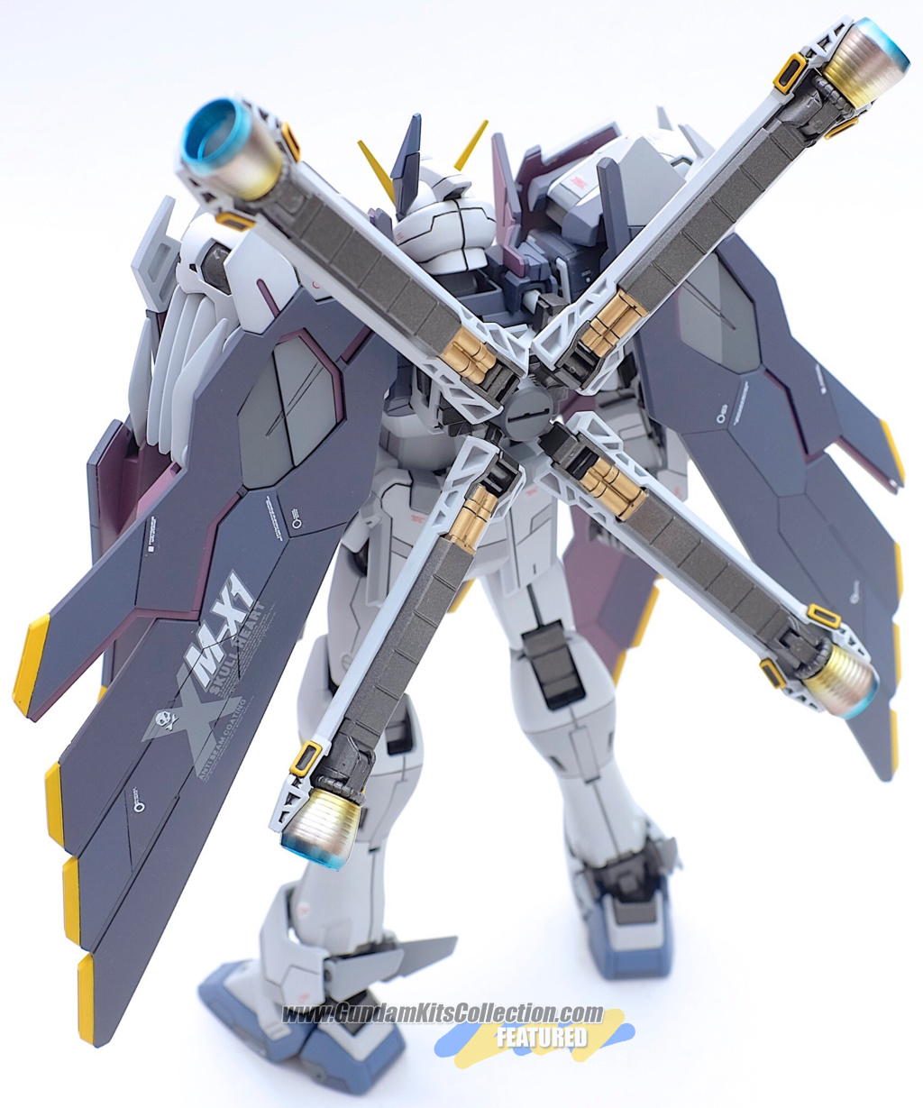 Custom Build: MG 1/100 Crossbone Gundam X1 Full Cloth [Detailed]