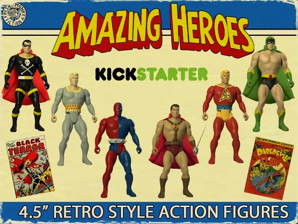 Flashback Universe Blog: Public Domain Superhero Action Figures