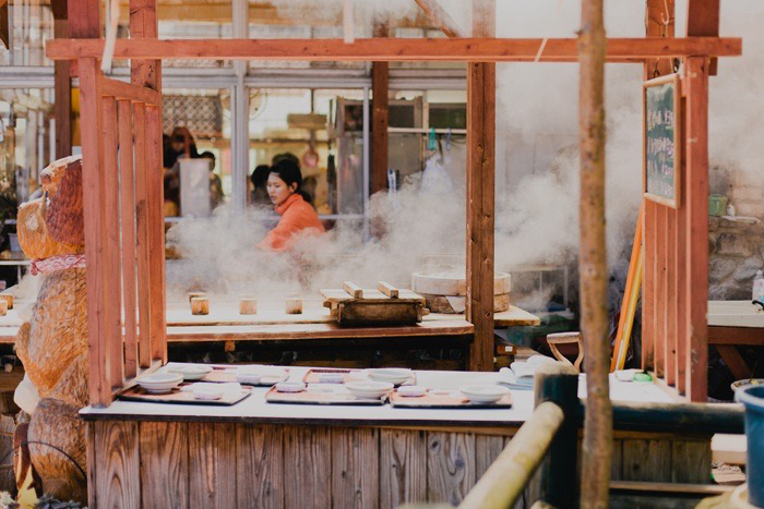 Burntfeather: Japan Road Trip: Beppu Rakutenchi + Sand Bath