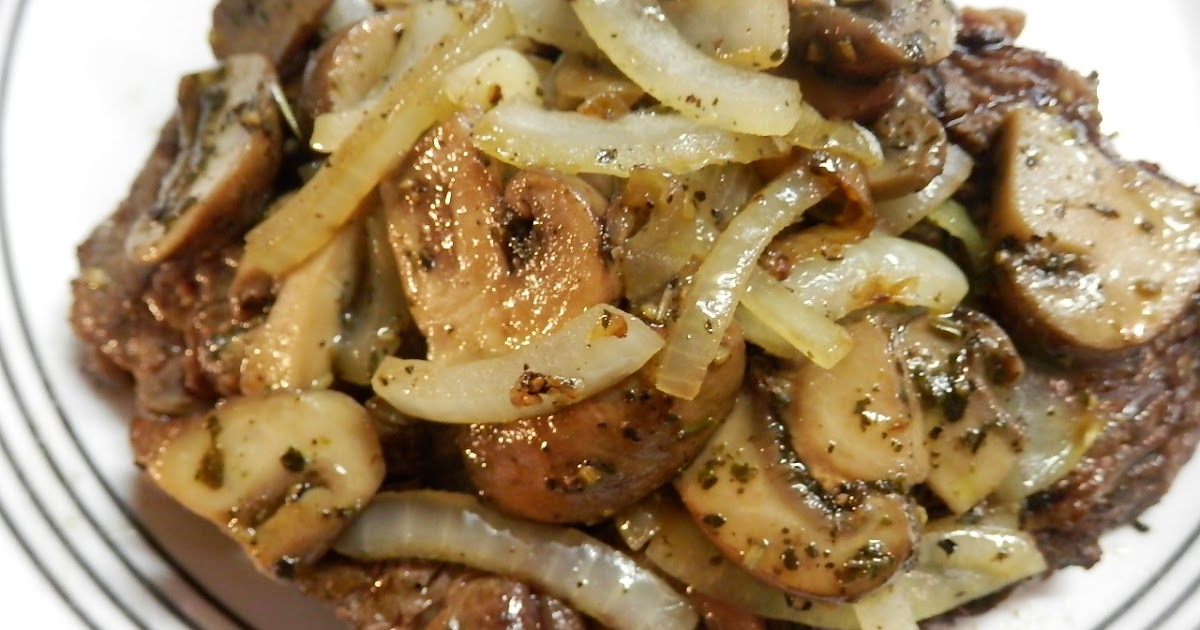 The Left Chapter: Sauteed Garlic Pepper Steak with Provencal Mushrooms ...